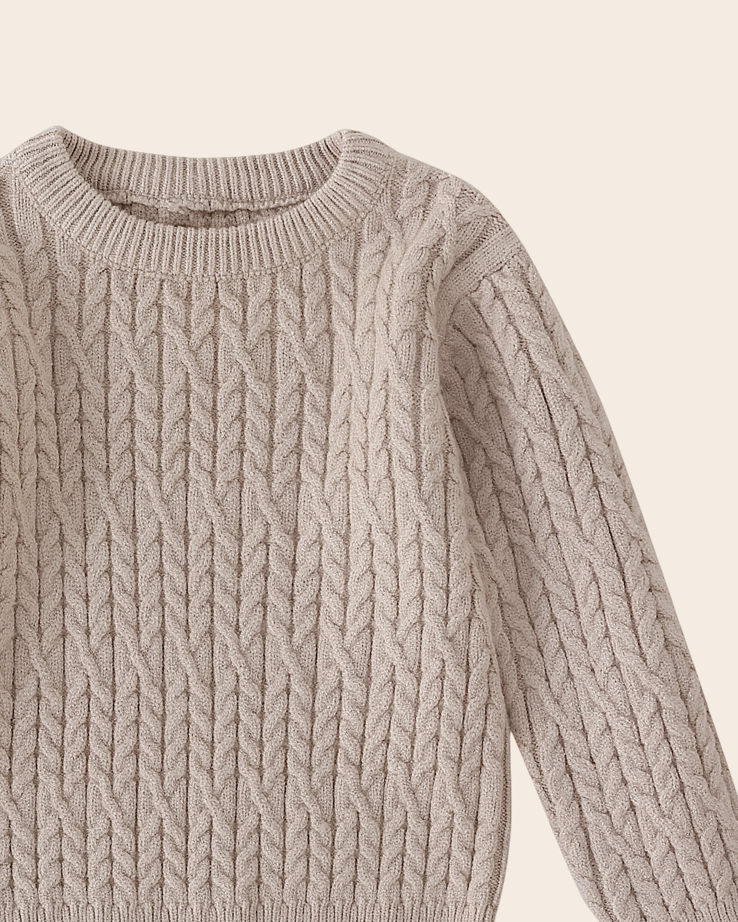 Gaspard Sweater and Pants Set - Beige – Sam & Louloute